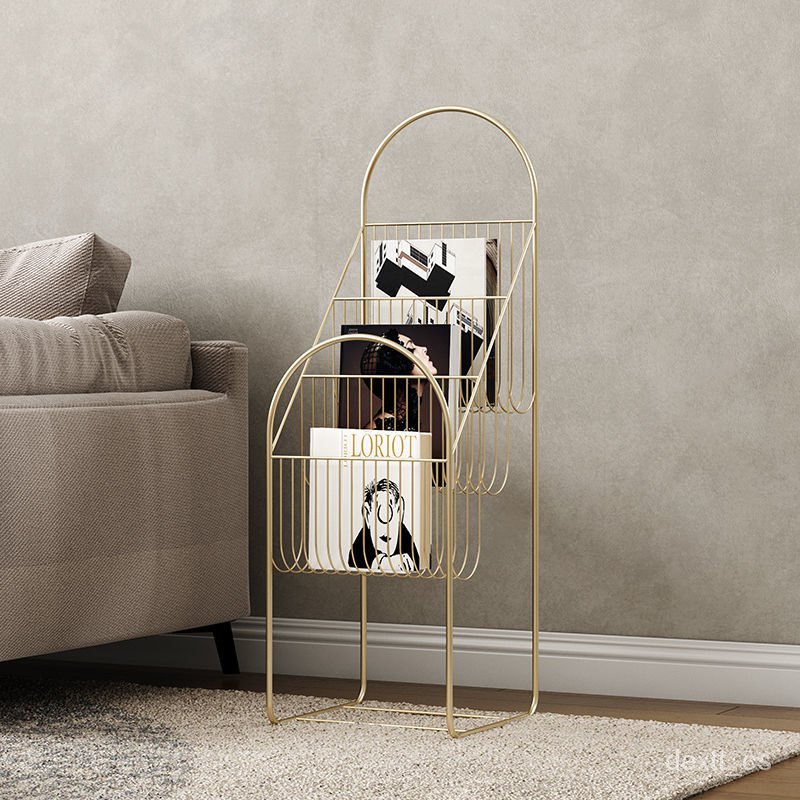 Magazine Rack Newspaper Rack Simple Book Rack Beauty Salon Display Rack ...