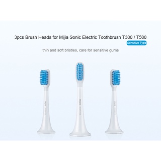 Xiaomi Mijia Mi Electric Toothbrush T300 T500 T500C Replacement Brush Head (3 Pcs) DDYST01SKS ...