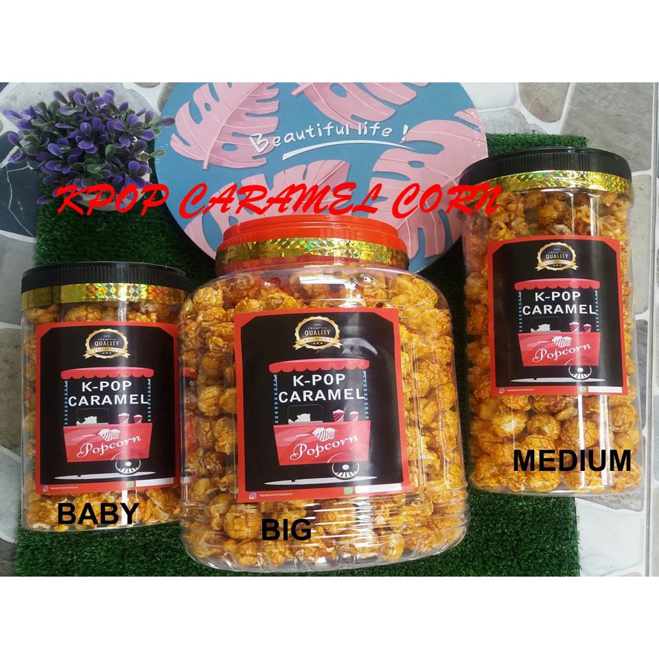 KPOP Caramel Mushroom Popcorn | Shopee Malaysia