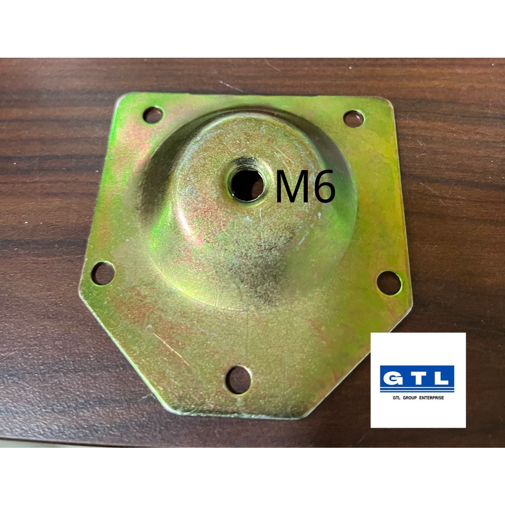 5/16 Metal Plate Sofa Leg Connector Bracket for Sofa Couch Chair and ...