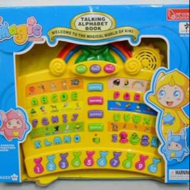 Talking alphabet book with music | Shopee Malaysia