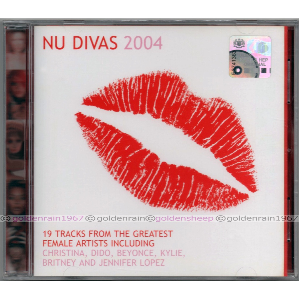 NU DIVAS - feat. Christina Aguilera Beyonce Kylie Minogue Britney Spears Avril Lavigne 2004 BMG ...
