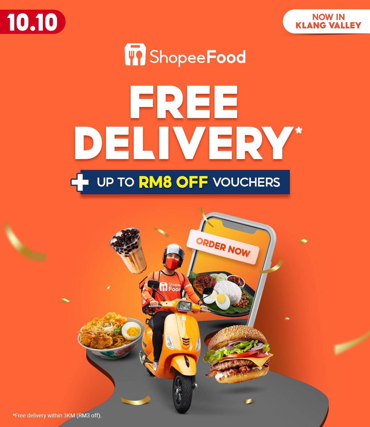 ShopeeFood 2022 | Free Delivery Min Spend RM0 | Shopee Malaysia