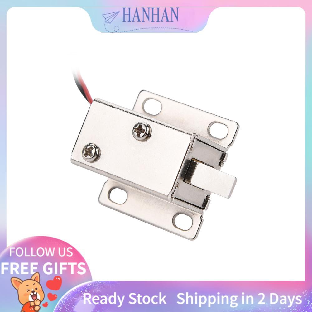 HANHAN Electric Cabinet Lock Plastic Solenoid Valve Low Power ...
