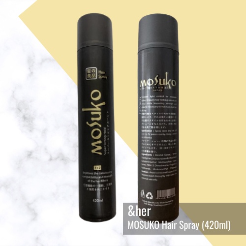 MOSUKO Hair Spray (420ml) | Shopee Malaysia
