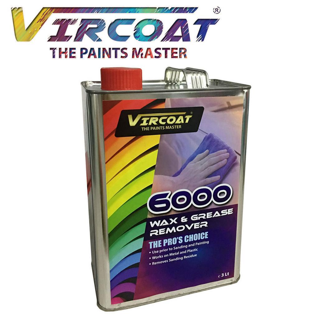VIRCOAT 6000 Wax & Grease Remover 3 Ltr | Shopee Malaysia