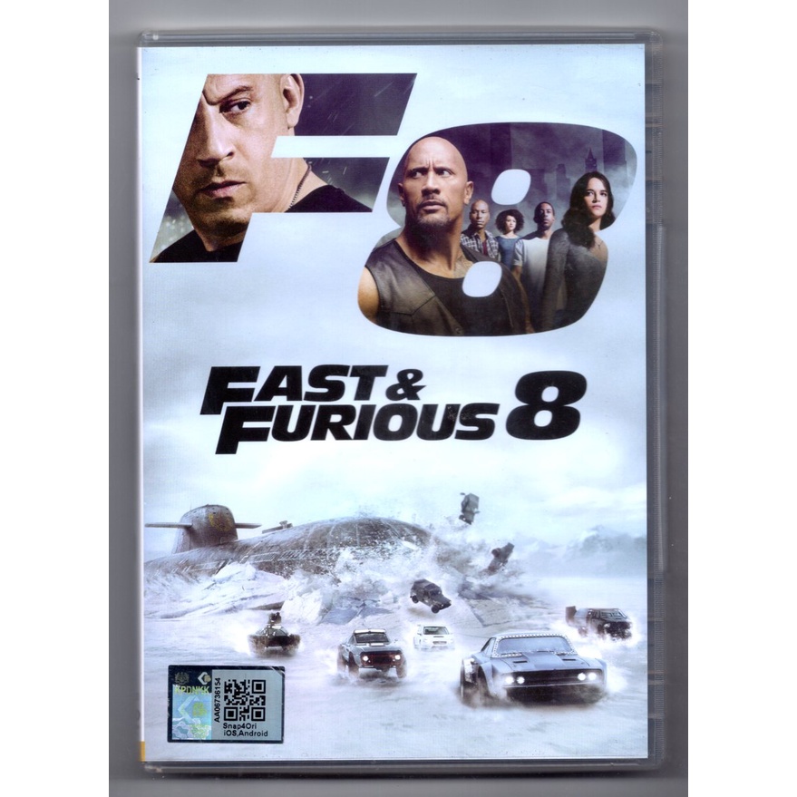FAST & FURIOUS 8 (MOVIE DVD ORIGINAL) | Shopee Malaysia