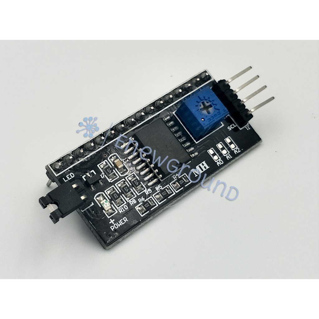 Liquid crystal display (LCD) IIC/I2C adapter module (1602, 2004 ...