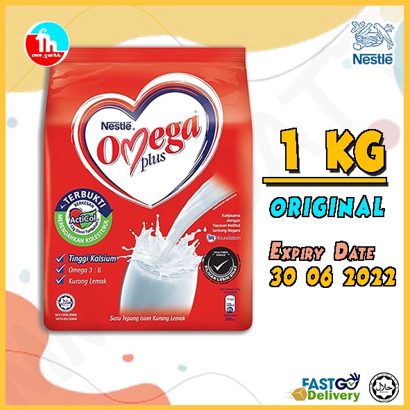 Nestle Omega Plus Milk Powder 1kg | Shopee Malaysia