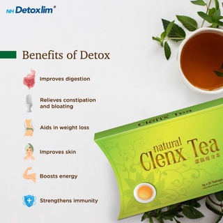 Nh Detoxlim Clenx Tea 1s (3g) | Shopee Malaysia