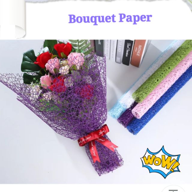 Jacquard Net Wrapping Paper | Shopee Malaysia