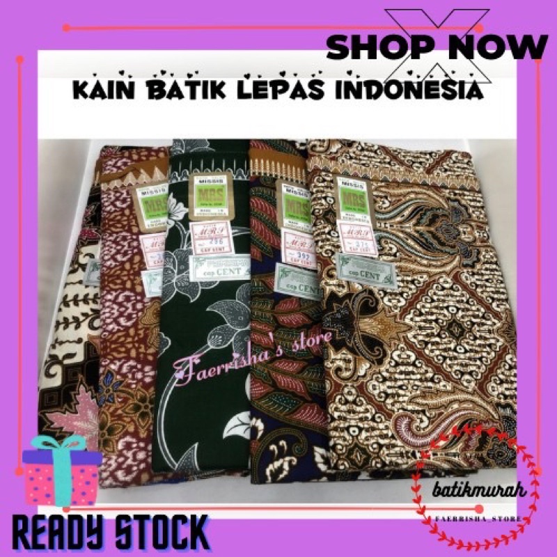 KAIN BATIK MRS LEPAS ASLI / JAWA BELIT/ KAIN TUTUP JENAZAH | Shopee ...