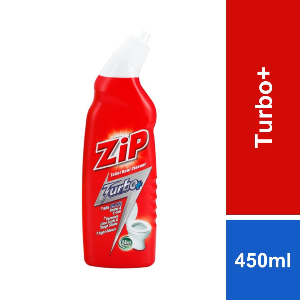 ZIP Toilet Bowl Cleaner 450ml - Turbo Plus | Shopee Malaysia
