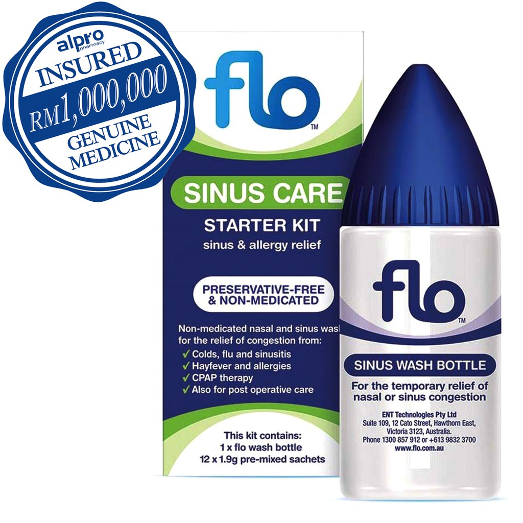 Flo Sinus Care Starter Kit with 12 Sachets | Shopee Malaysia