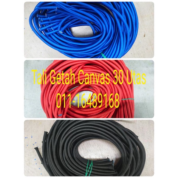 Tali Getah Kanvas Lori 3kaki Panjang 30 Utas Per Pek | Shopee Malaysia