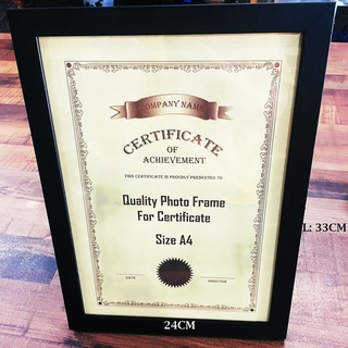 CLEARANCE STOCK!! A4 CERTIFICATE FRAME / SIJIL FRAME / PHOTO FRAME WITH ...