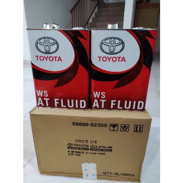 TOYOTA GENUINE ATF WS 4L AUTOMATIC TRANSMISSION FLUID | Shopee Malaysia