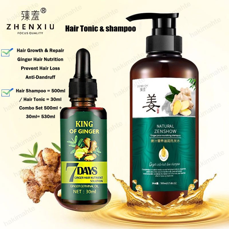 Ginger Juice Shampoo Remove Dandruff Deduction Anti -itching Control ...