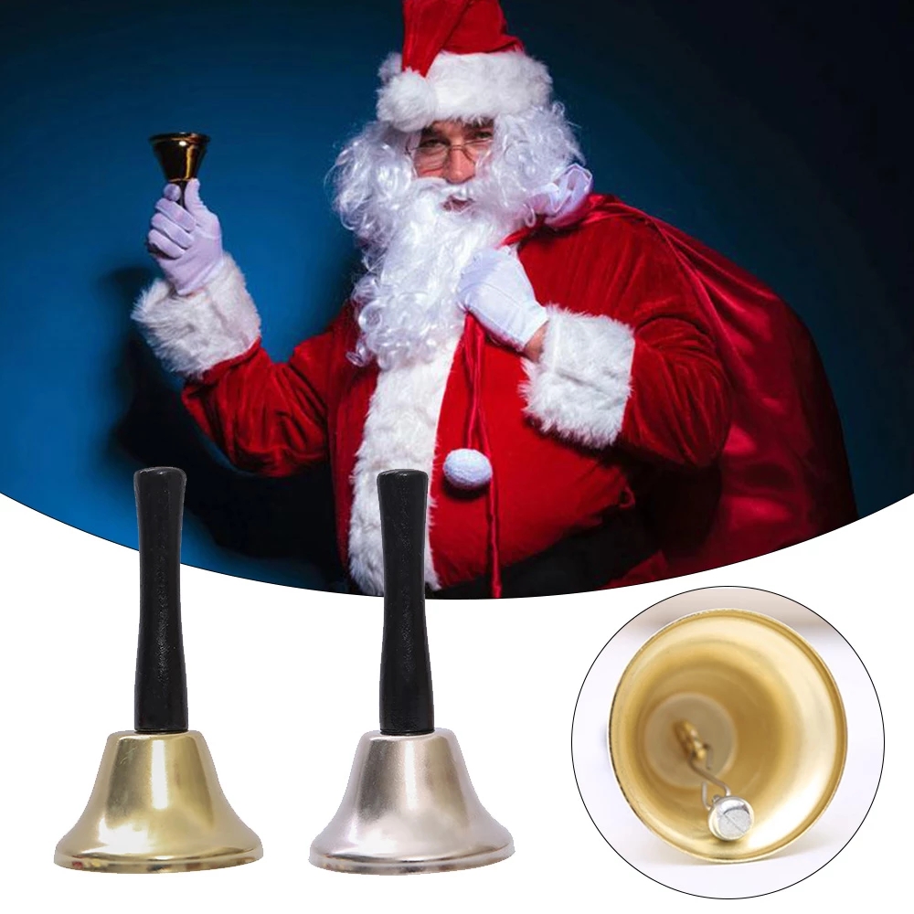 Christmas Metal Santa Claus Rattle Hand Bell/Reception Dinner Party ...