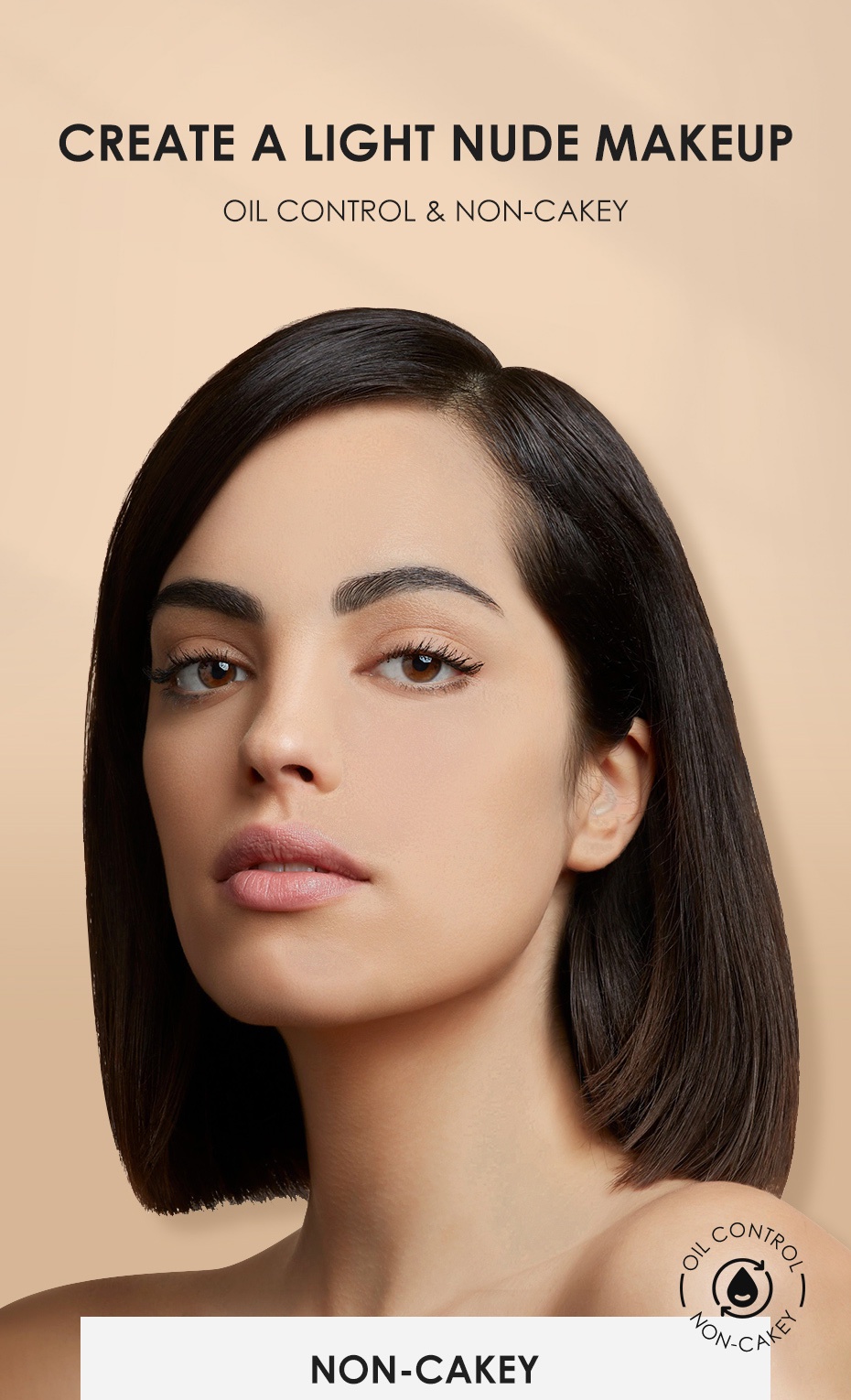 FOCALLURE Oil Control Pressed Powder Matte With Sponge & Mirror Setting ...