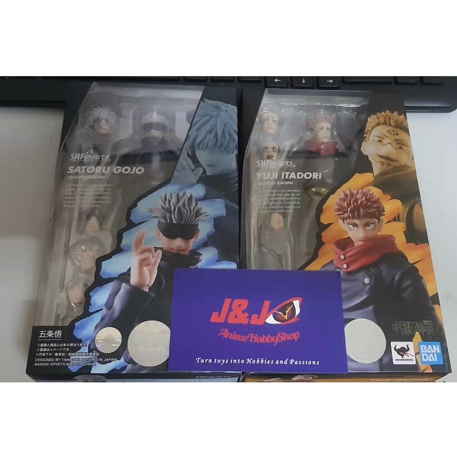 S.H.FIGUARTS SHF JUJUTSU KAISEN SATORU GOJO & YUJI ITADORI SET & MEGUMI ...