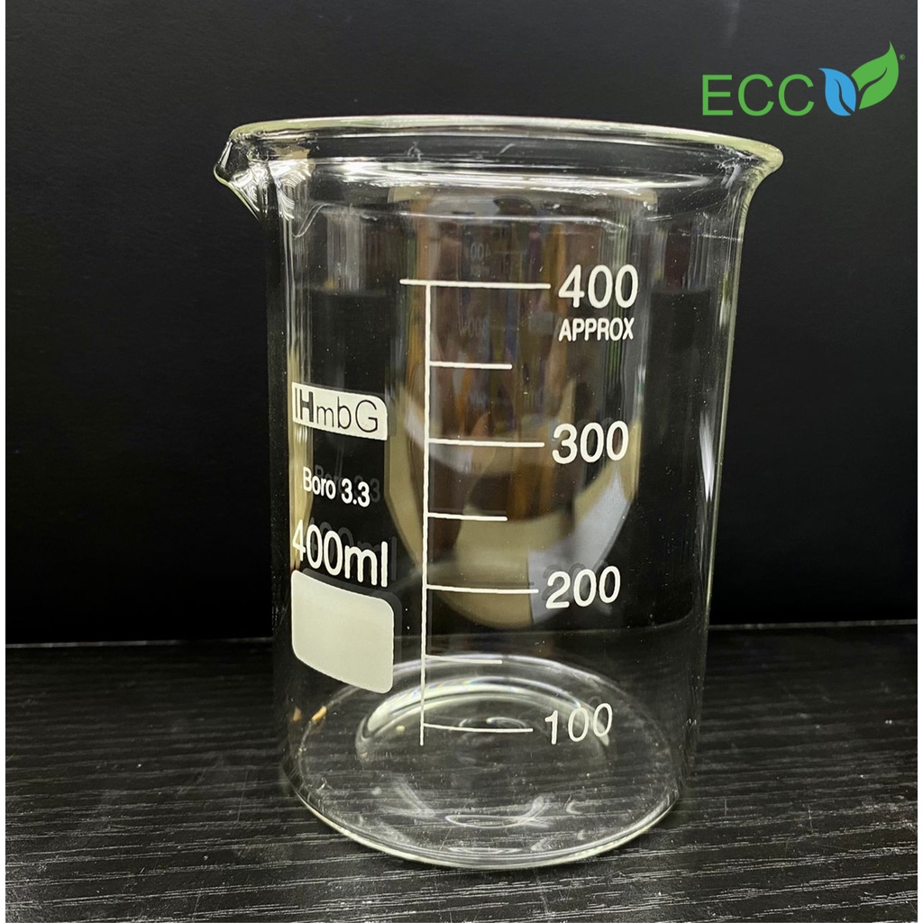 Borosilicate Glass Beaker HmbG (400mL ) | Shopee Malaysia