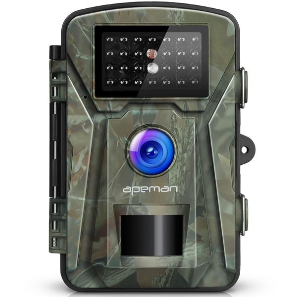 APEMAN Trail Camera 12MP 1080P No-Glow Infrared Night Vision Hunting ...