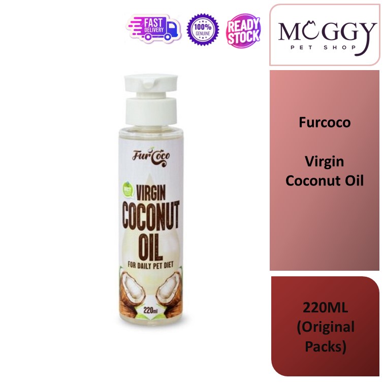 FurCoco Virgin Coconut Oil for Cat/Dog (220ml) | Shopee Malaysia