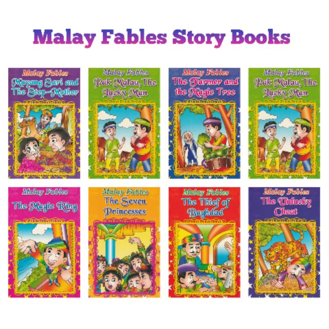 (Free Gift - NOT FOR SALE) Buku Cerita Kanak-kanak Malay Fables Story ...