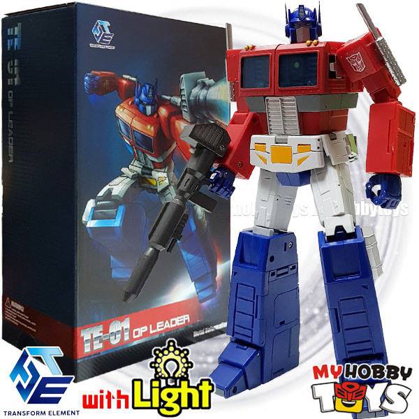 Transform Element Transformable Robot - TE-01 OP Leader (G1 MP 3.0 Look ...