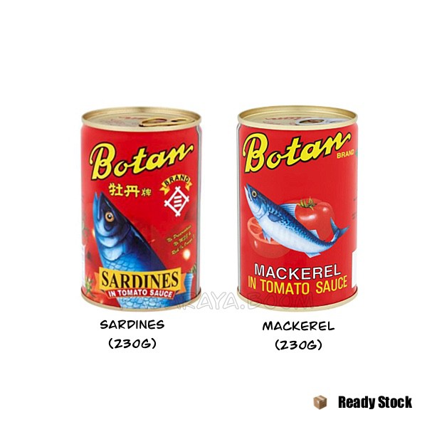Botan Sardines | Mackerel (230g) | Shopee Malaysia