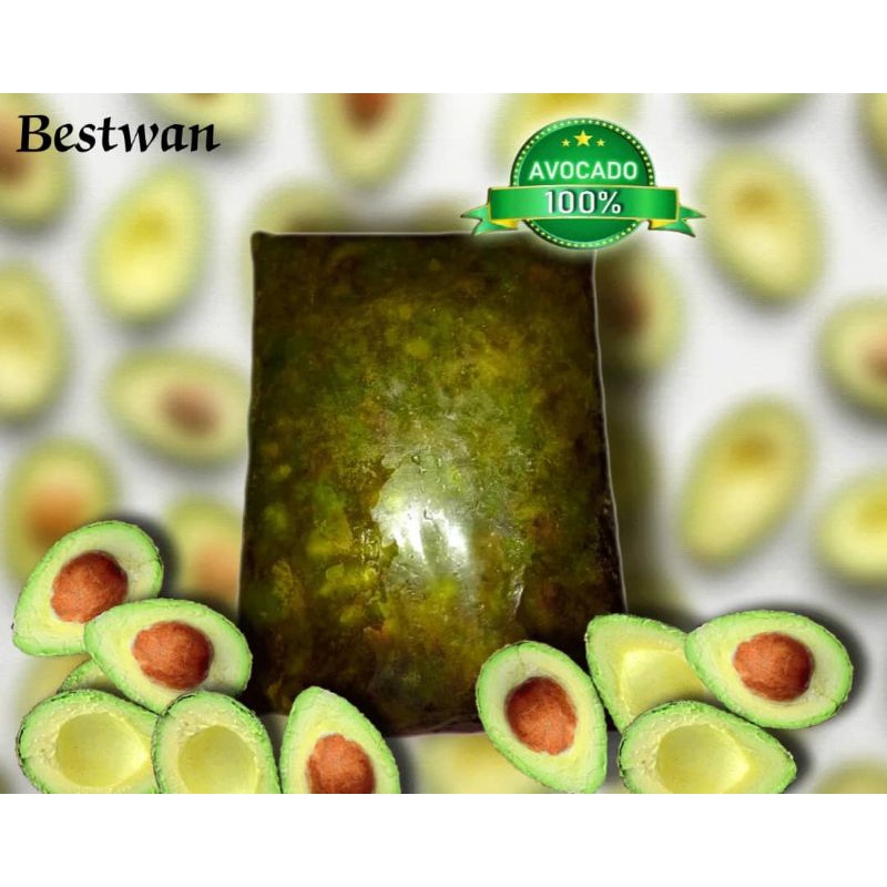 Avocado Frozen Puree 1kg original(Avocado mentega) | Shopee Malaysia