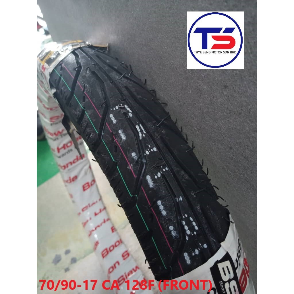 TAYAR MOTOR DEPAN BELAKANG SAIZ 17 INCHES 100% ORIGINAL BOON SIEW HONDA ...