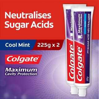 COLGATE Toothpaste plus Sugar Acid Neutralizer (2 x 225g) | Shopee Malaysia