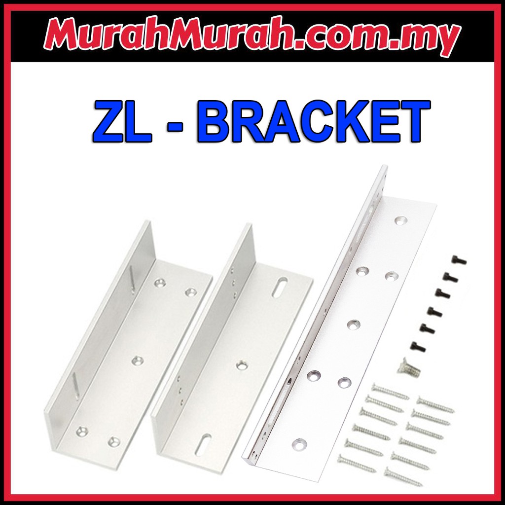 Door Access ZL Bracket - type Bracket 600lbs EM lock bracket for out ...