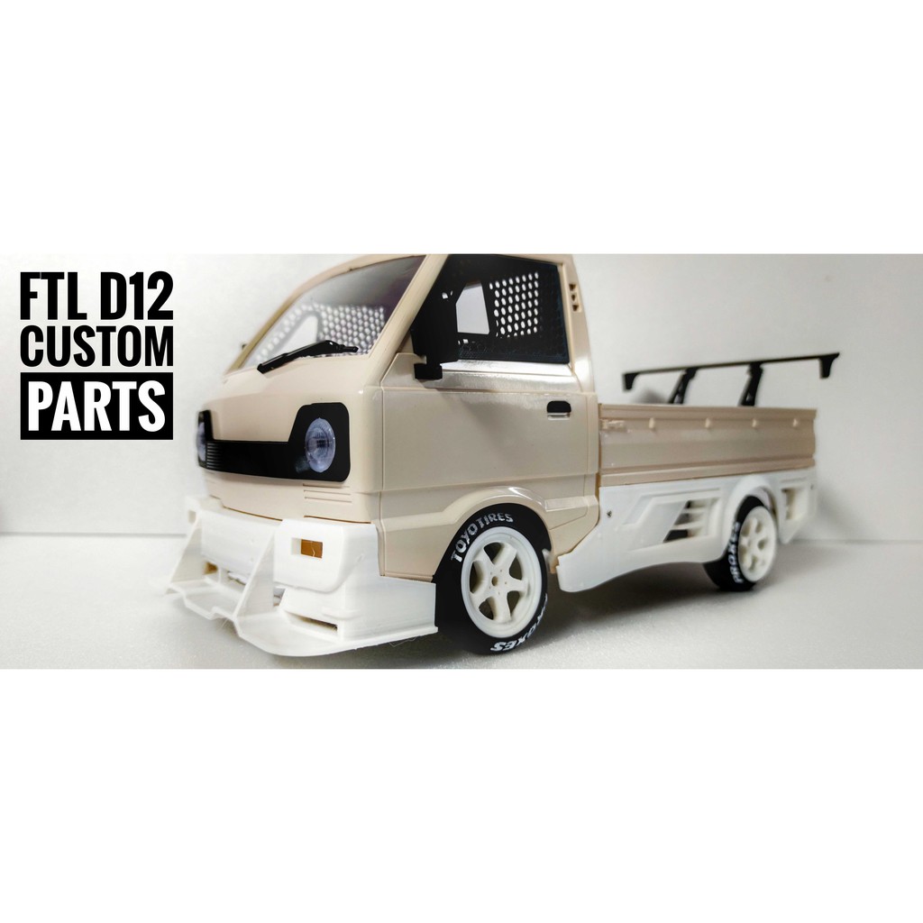 WPL D12 bodykit and accessories upgrade | Shopee Malaysia