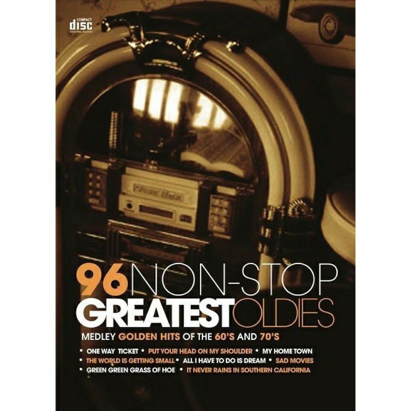 96 Non-stop Greatest Oldies Medley golden hits of the 60's and 70's ( 2 ...