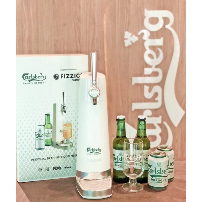 Fizzics Draftpour Carlsberg collab | Shopee Malaysia