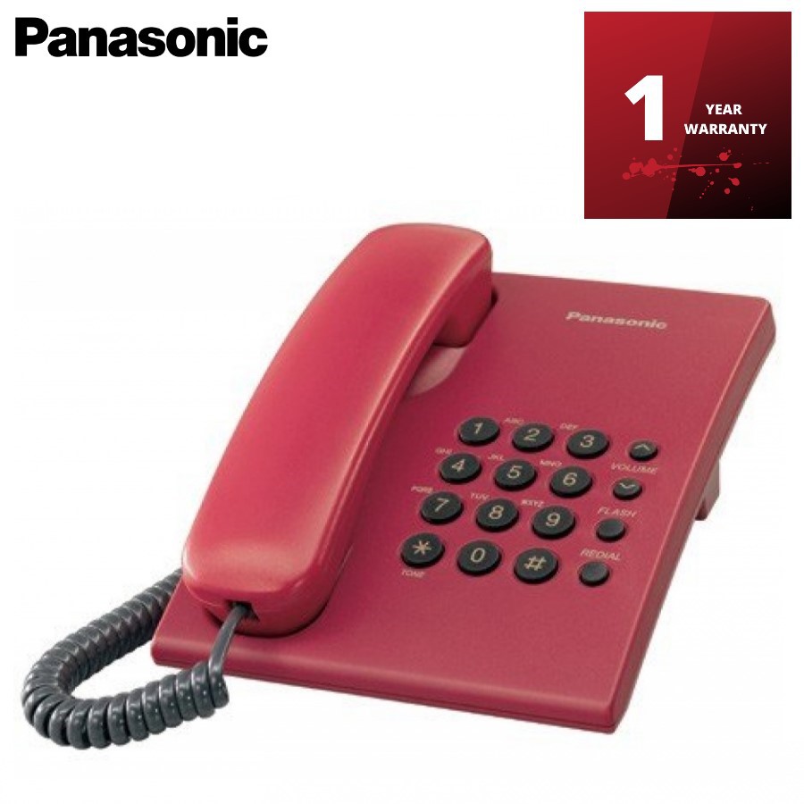 Panasonic Single Line Phone KX-TS500ML | Shopee Malaysia