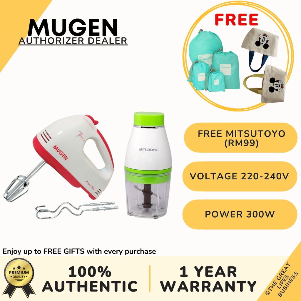 Mugen Compact Hand Mixer | Shopee Malaysia