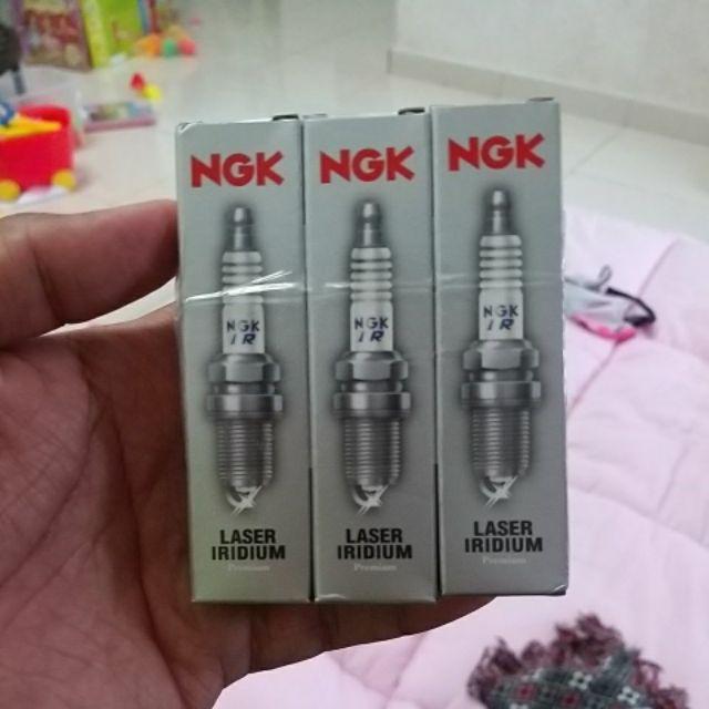 NGK LASER IRIDIUM SPARK PLUG MITSUBISHI MIRAGE ATTRAGE (3PCS) (LZFR5BI ...