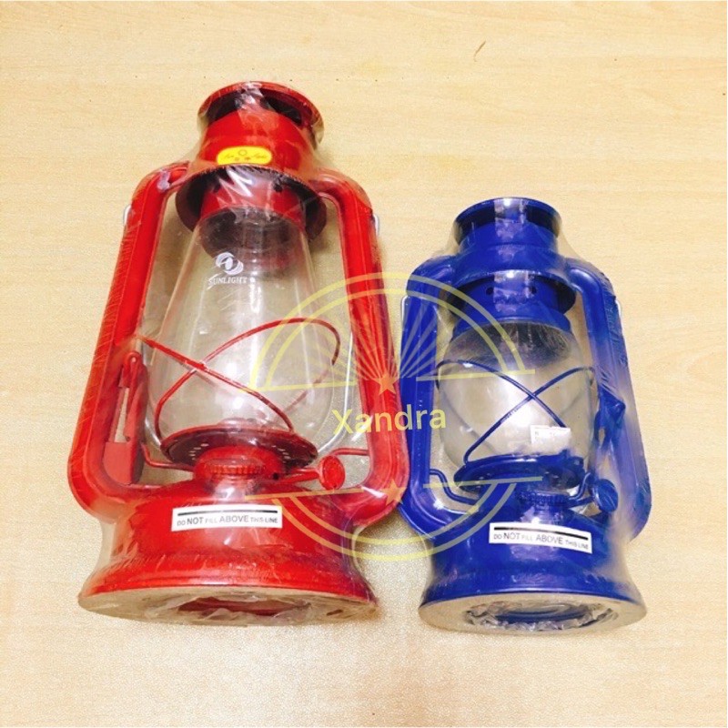 Lampu Pelita Minyak Tanah Tradisional / Lamp (random color & design ...