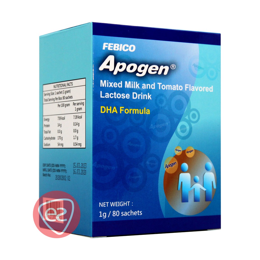 APOGEN CHILDREN GRANULES 1G SACHET ( 80S X1 / 80S X2 FREE 10 SACHETS ...