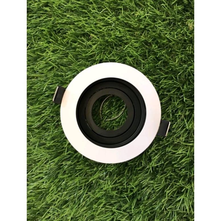 Eyeball Casing Fitting Eye ball 1 Head Casing Black + White Downlight ...
