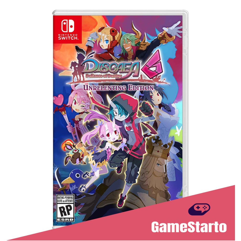 NS Nintendo Switch Disgaea 6 Defiance of Destiny Unrelenting Edition ...