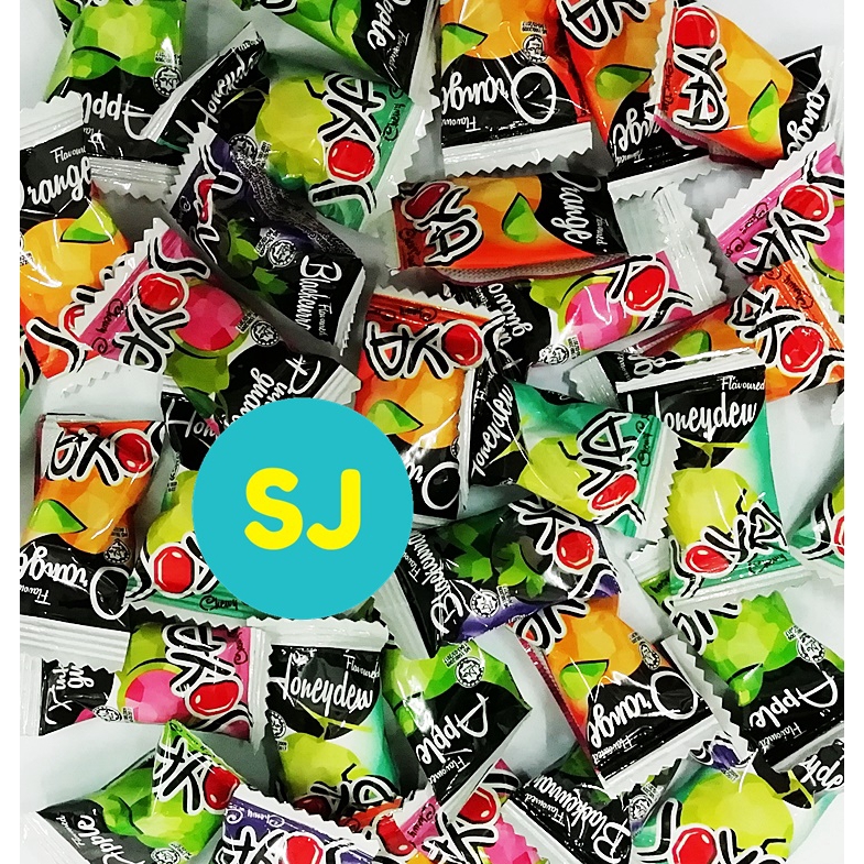 Joya Mix Candy 30 Pieces (Honeydew/Orange/Blackcurrant/Apple/Pink Guava ...