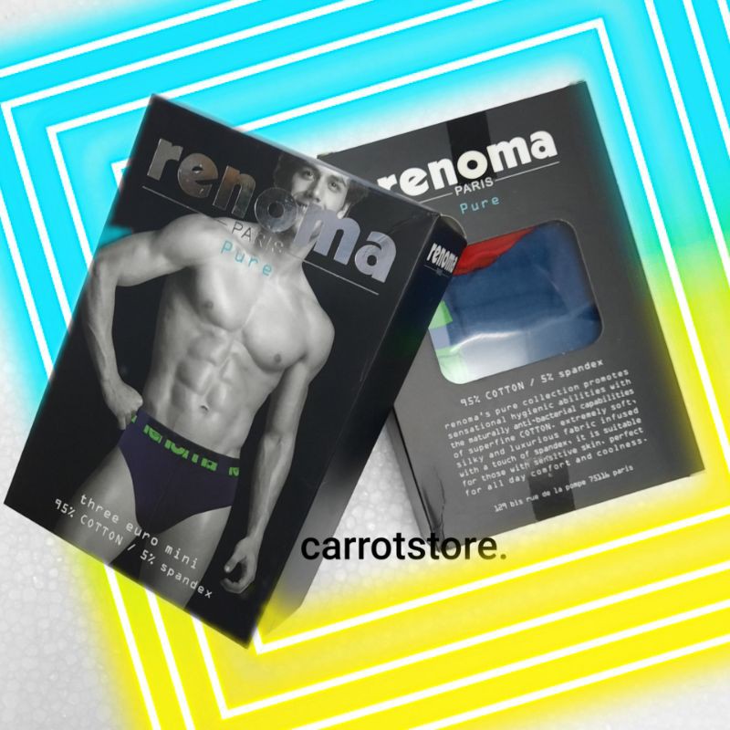 RENOMA UNDERWEAR MEN UNDERWEAR RENOMA READY STOCK. | Shopee Malaysia