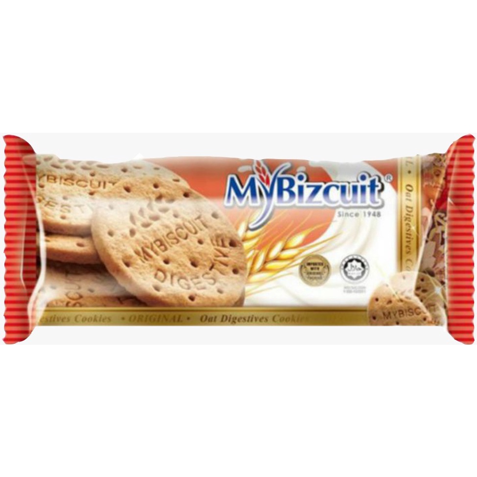 MyBizcuit Digestive Wholemeal Biscuit 250gr - 1 Ctn = 10 pck | Shopee ...