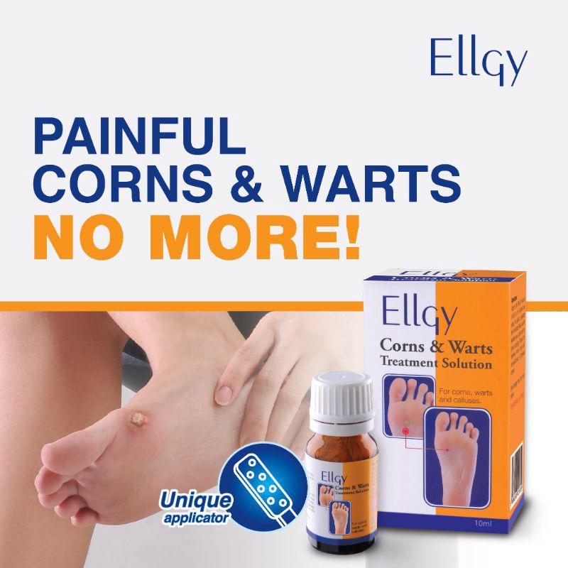 ELLGY Corns & Warts Treatment Solution (10ml) | Shopee Malaysia