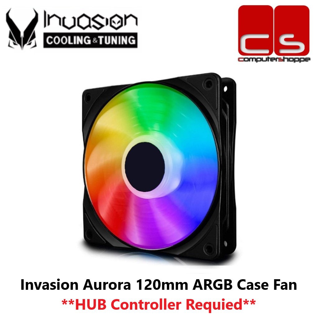 Invasion Aurora 120mm ARGB Case Fan | Shopee Malaysia